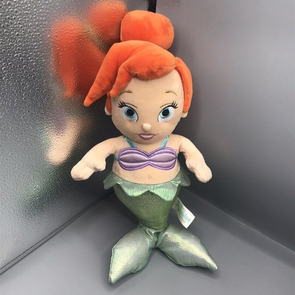 Disney | Toys | Disney Parks Babies Ariel Little Mermaid 3 Plush Doll ...